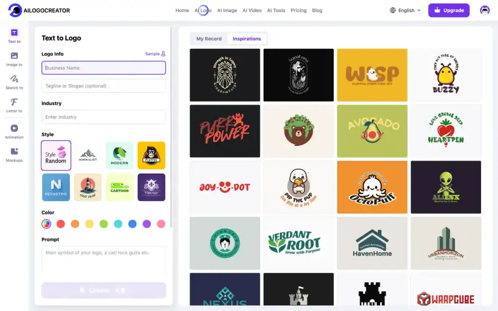 Free AI Logo Generator – Create a Logo in Minutes - Free AI Logo Maker ...